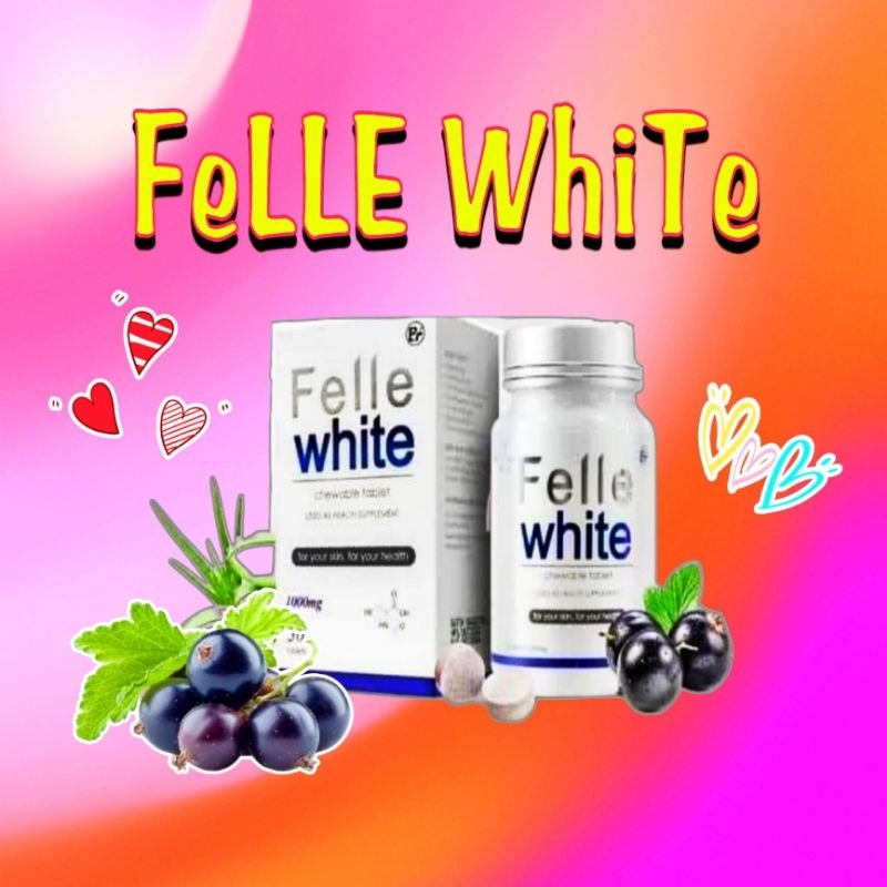 FELLE WHITE 💯 original hq | Shopee Malaysia