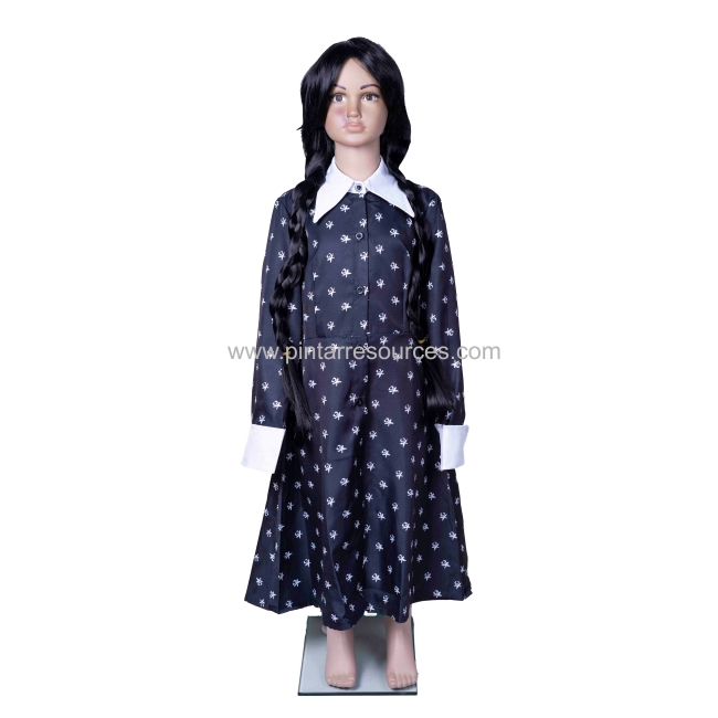 READY STOCK Cosplay Wednesday The Addams Family Scary Horror Movie ...