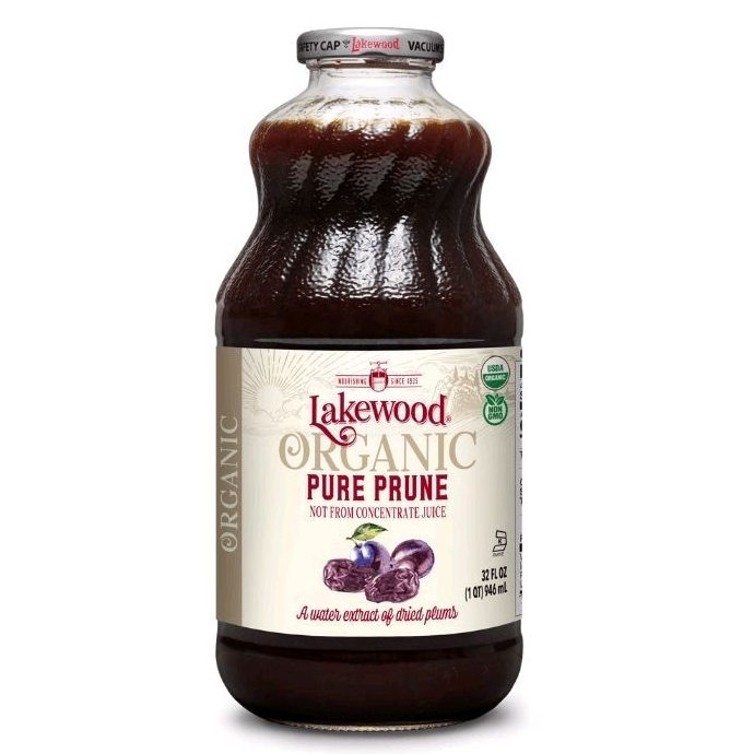 LAKEWOOD Organic Pure Prune Juice 946ML Exp:3/2026 有机黑枣果汁 | Shopee Malaysia