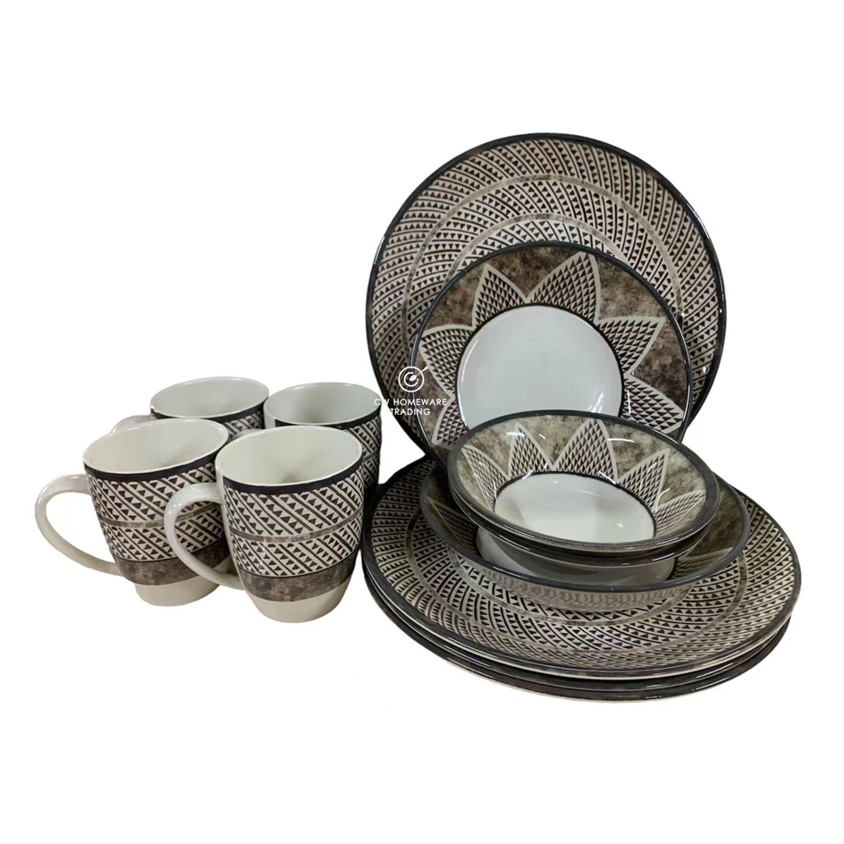 Claytan 1906FA/FB African Panie 4/8/12Pcs Single&Couple&Family Set Set ...