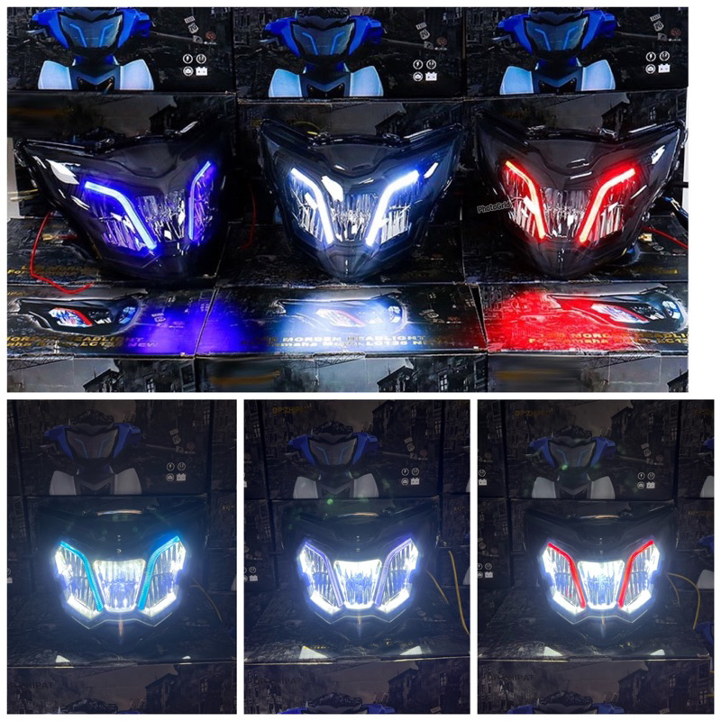 ZHIPAT HEAD LAMP LED LC135 V2 V3 V4 V7 DAYTIME RUNNING LIGHTS ZHIPAT ...