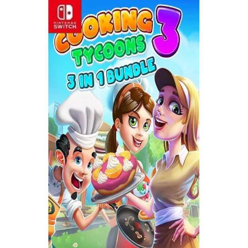 Muat Turun Permainan Nintendo Switch Digital Cooking Tycoons 3: 3 in 1 ...
