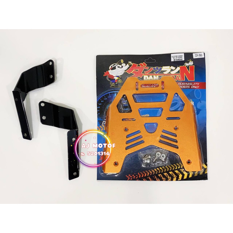 YAMAHA Y15ZR V1 V2 / LC135 V8 V9 FI TOP BOX ALLOY CARRIER MONORACK Y15 ...