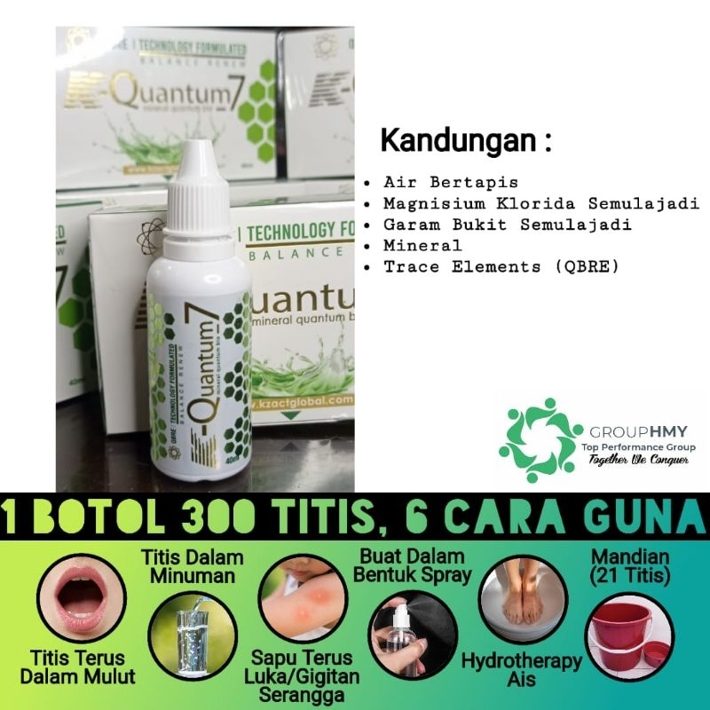 Kzact K Quantum 7 Garam QBRE | Shopee Malaysia
