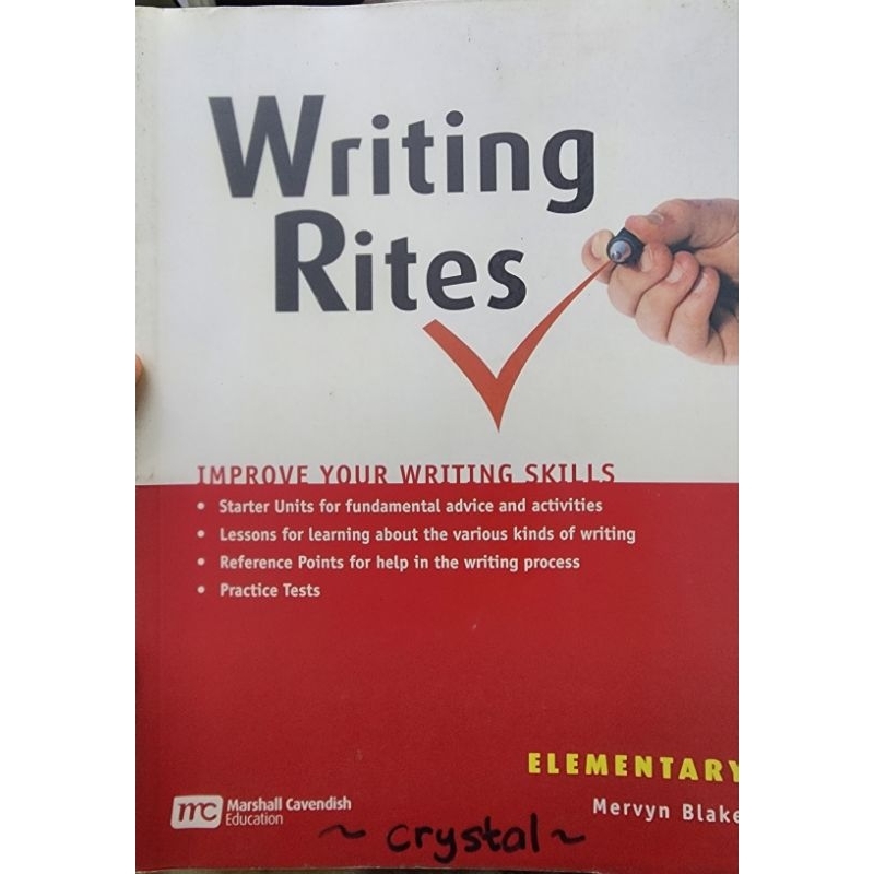 writing rites (elementary) (Mervyn blake) | Shopee Malaysia