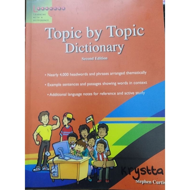 topic by topic dictionary (learners publication) | Shopee Malaysia