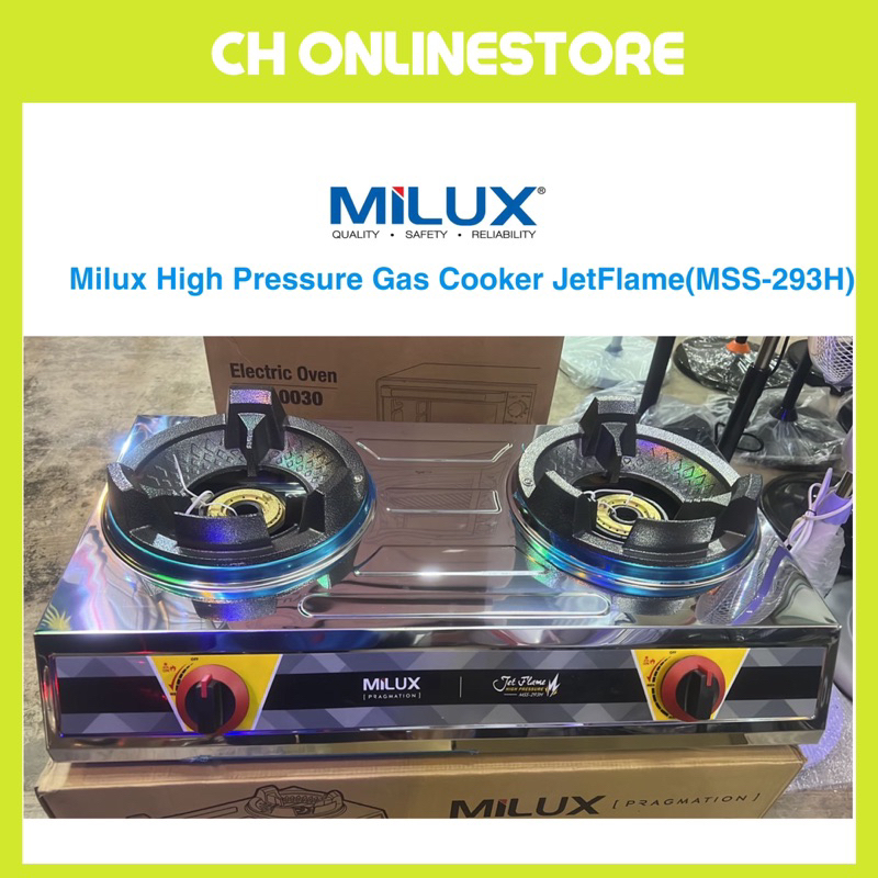 Milux High Pressure Gas Cooker JetFlame(MSS-293H) | Shopee Malaysia