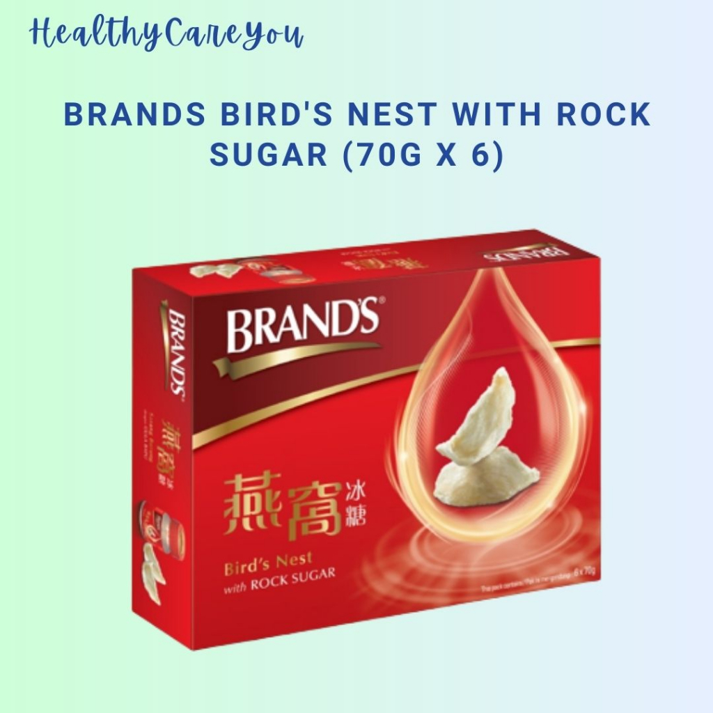 Brands Bird's Nest With Rock Sugar (70g x 6) | Shopee Malaysia