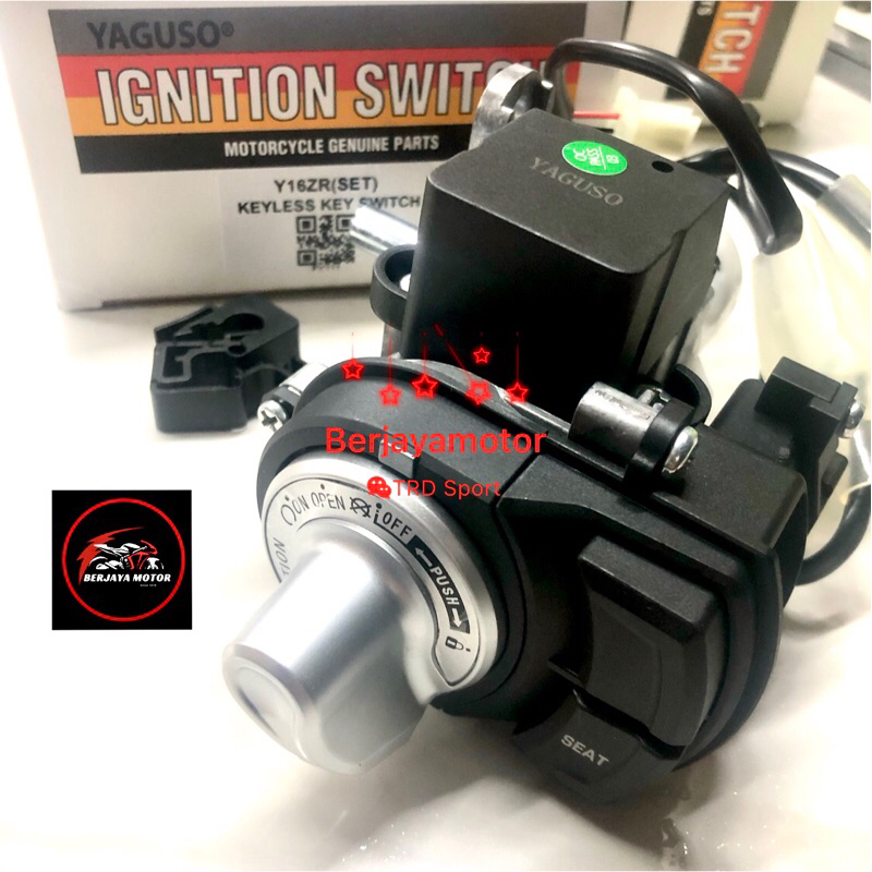 Ignition Key Switch Full Set for yamaha Tzm /Y16 /FZ150 FI NEW /R15 ...