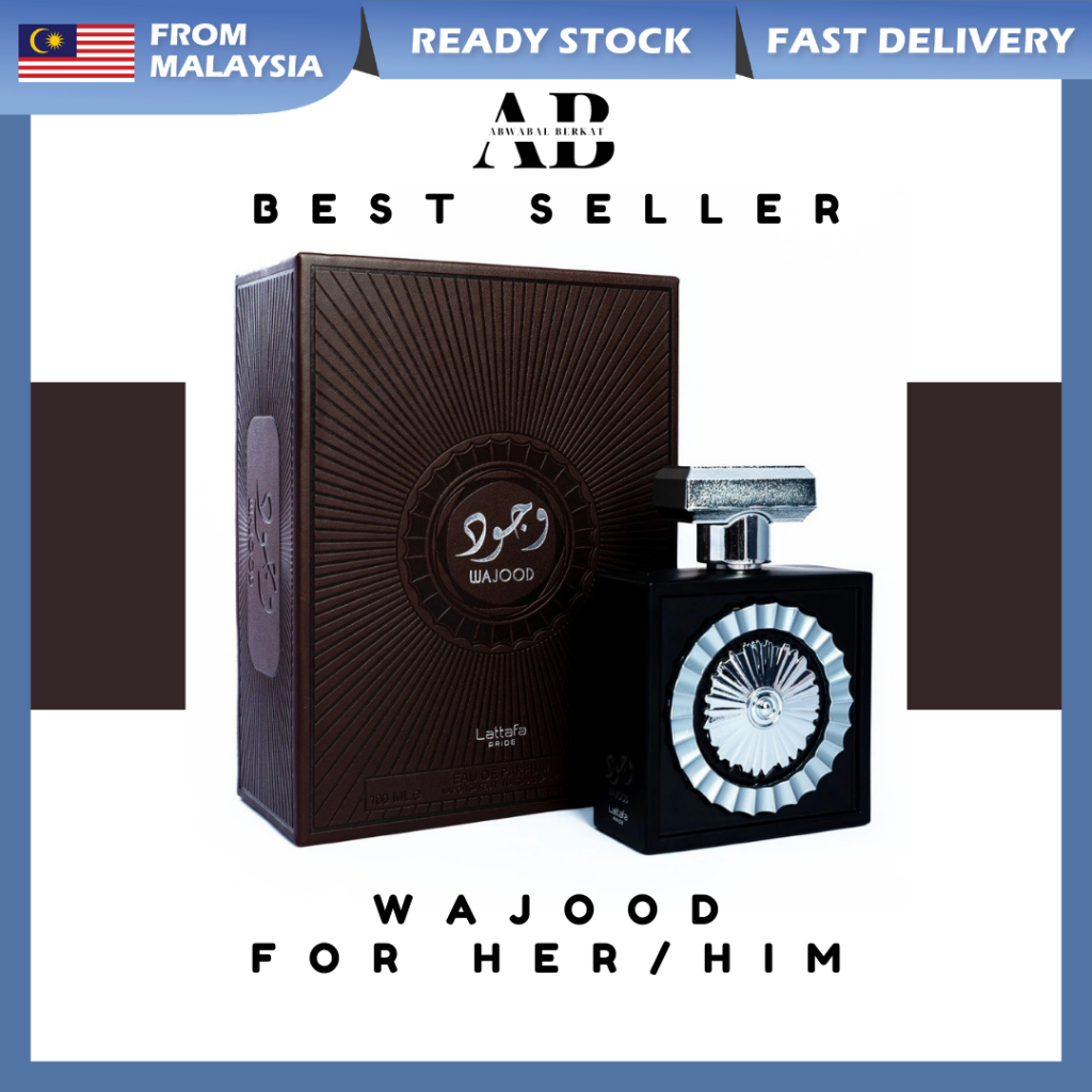 WAJOOD EDP 100ML BY LATTAFA PERFUME & AB PERFUME ARAB DUBAI UNISEX ...