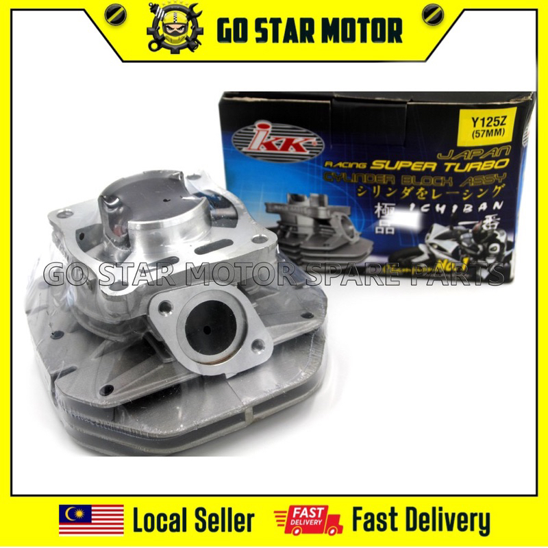 YAMAHA Y125 Y125Z Y125ZR 125Z 125ZR RACING SUPER TURBO CYLINDER BLOCK ...
