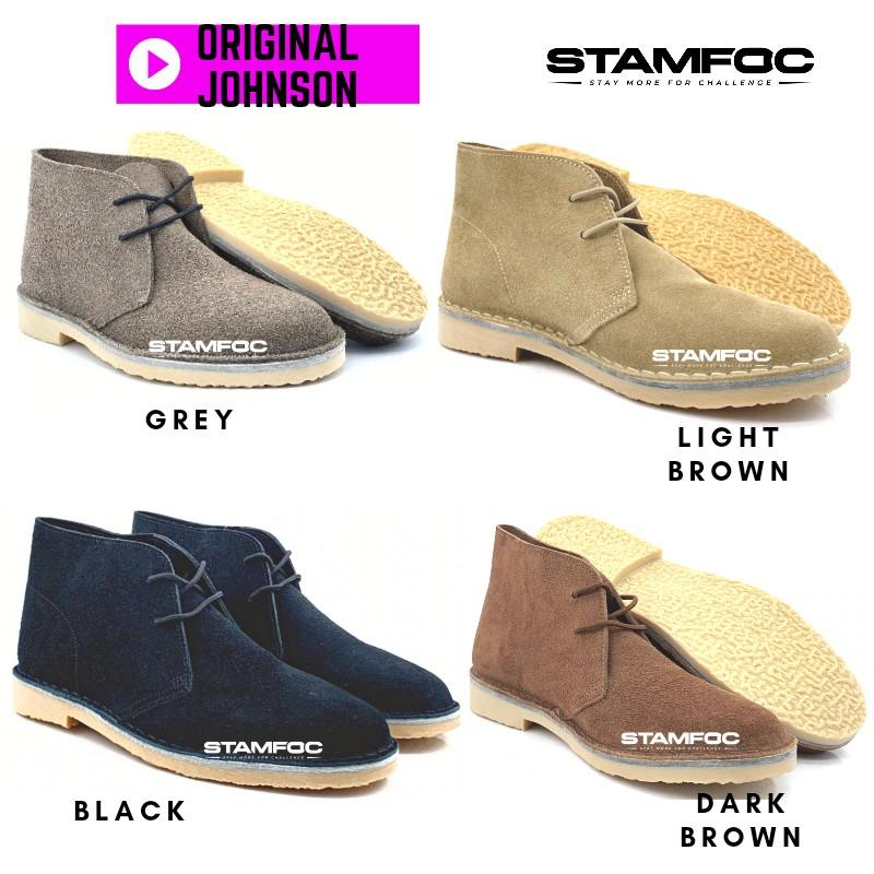 120278 Lagend Johnson Casual shoes kasut motor ride boot footwear ...