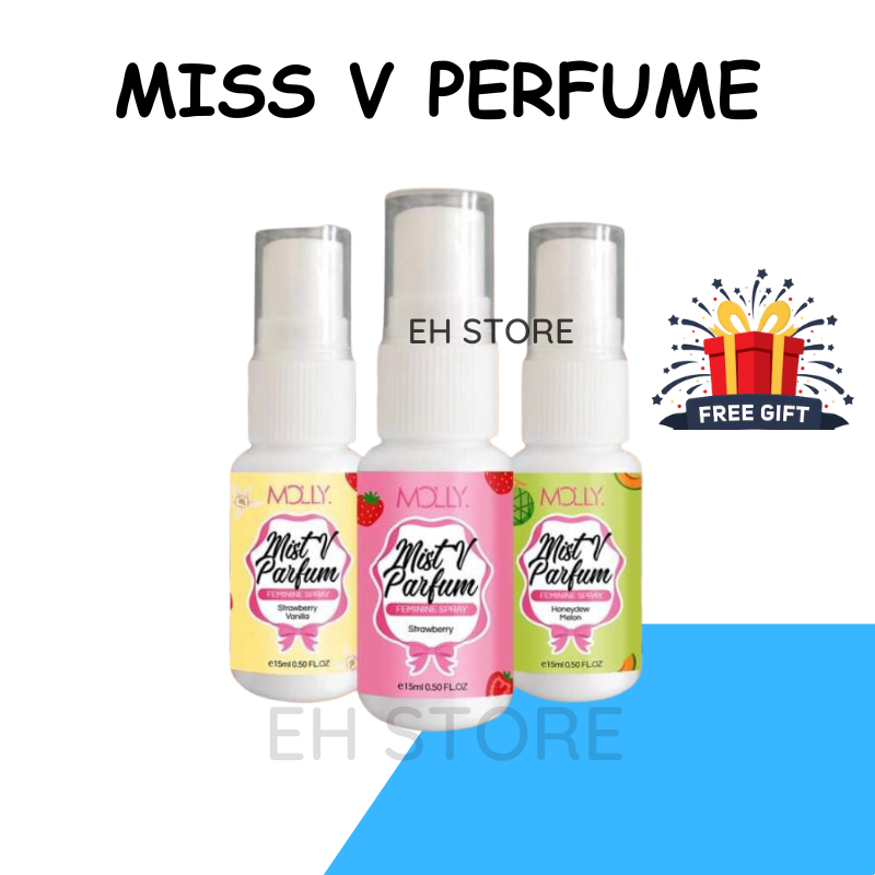 Miss V Perfume + 🎁 Molly Beauty / Spray Pewangi Miss V / kentut faraj ...
