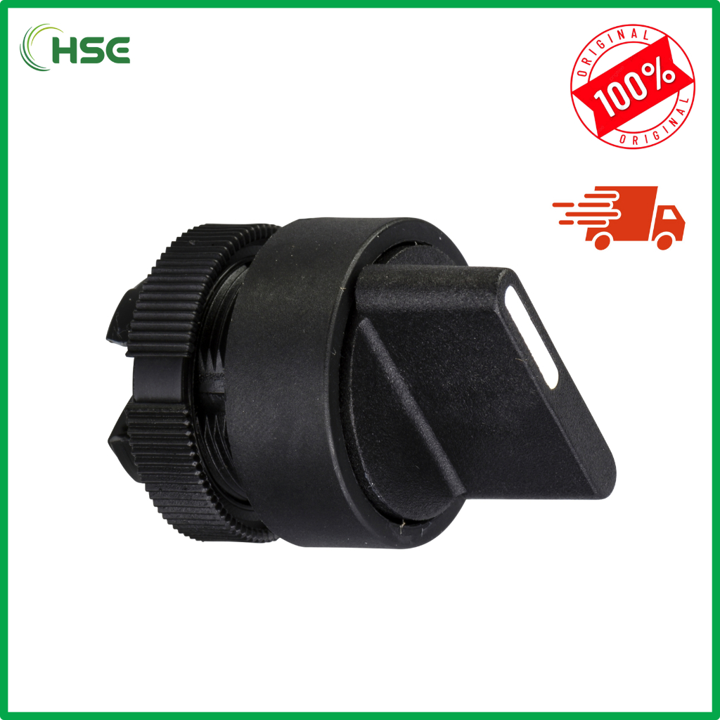 SCHNEIDER ELECTRIC Harmony ZA2BD2 Selector Switch 2 Positions Black ...