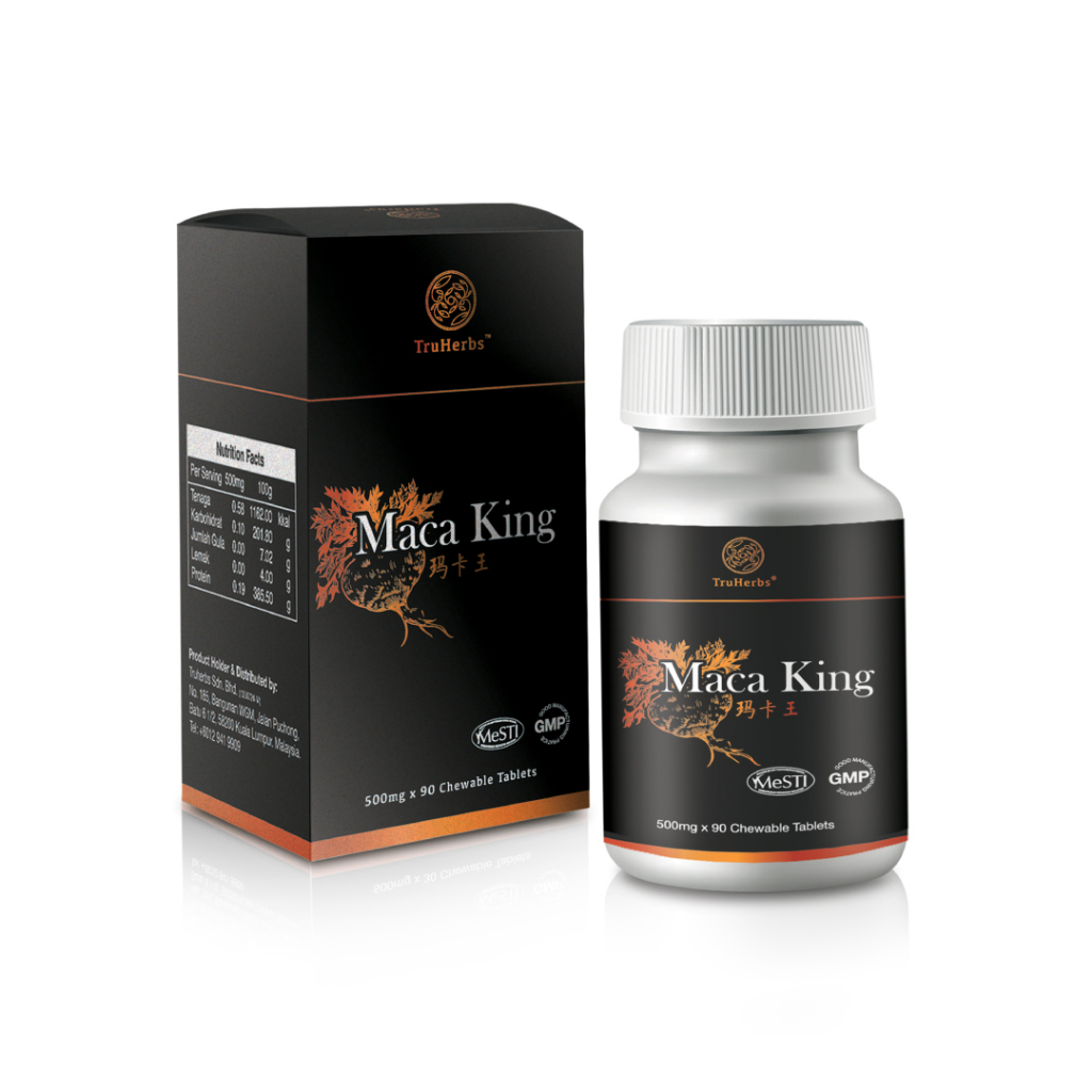 TruHerbs Maca King 500mg | Suplemen Untuk Kesihatan Seksual Lelaki ...