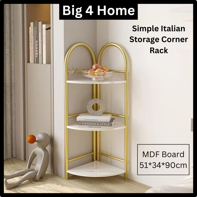 Simple Italian Storage Rack Room Corner Rack Living Room Corner Rack ...