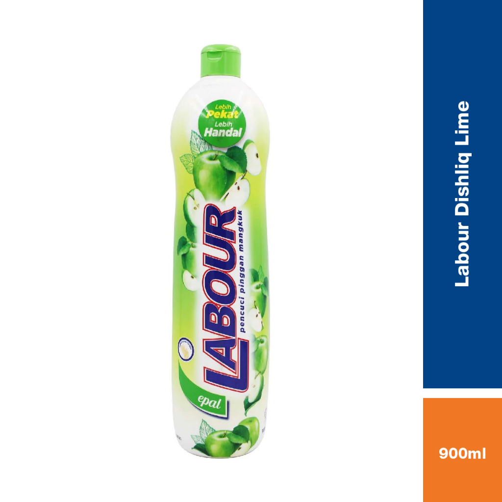Labour Dishwashing Liquid Lime (900ml) | Shopee Malaysia