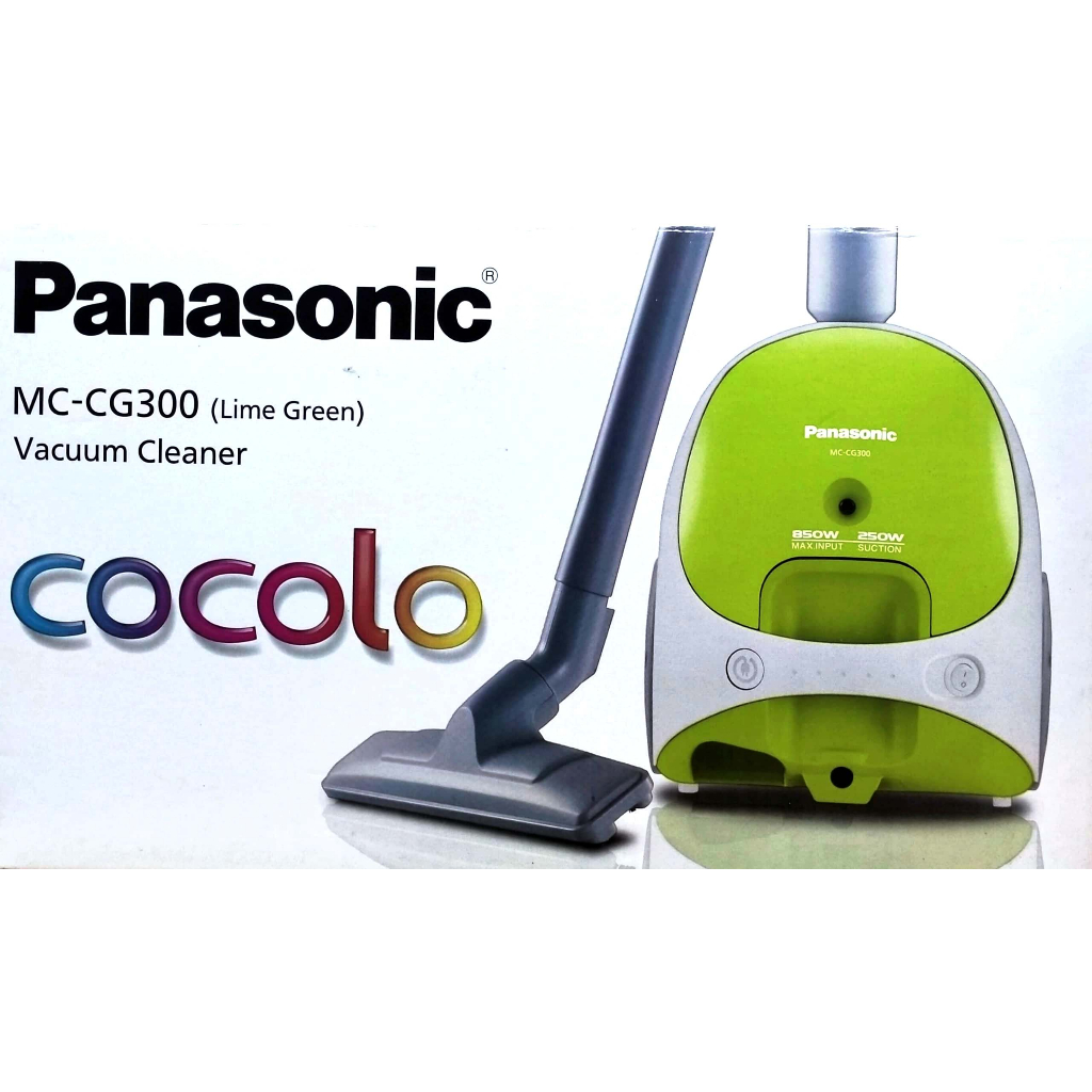 PANASONIC VACUUM CLEANER MC-CG300 GREEN (CLEARANCE SALE/OLD STOCK ...