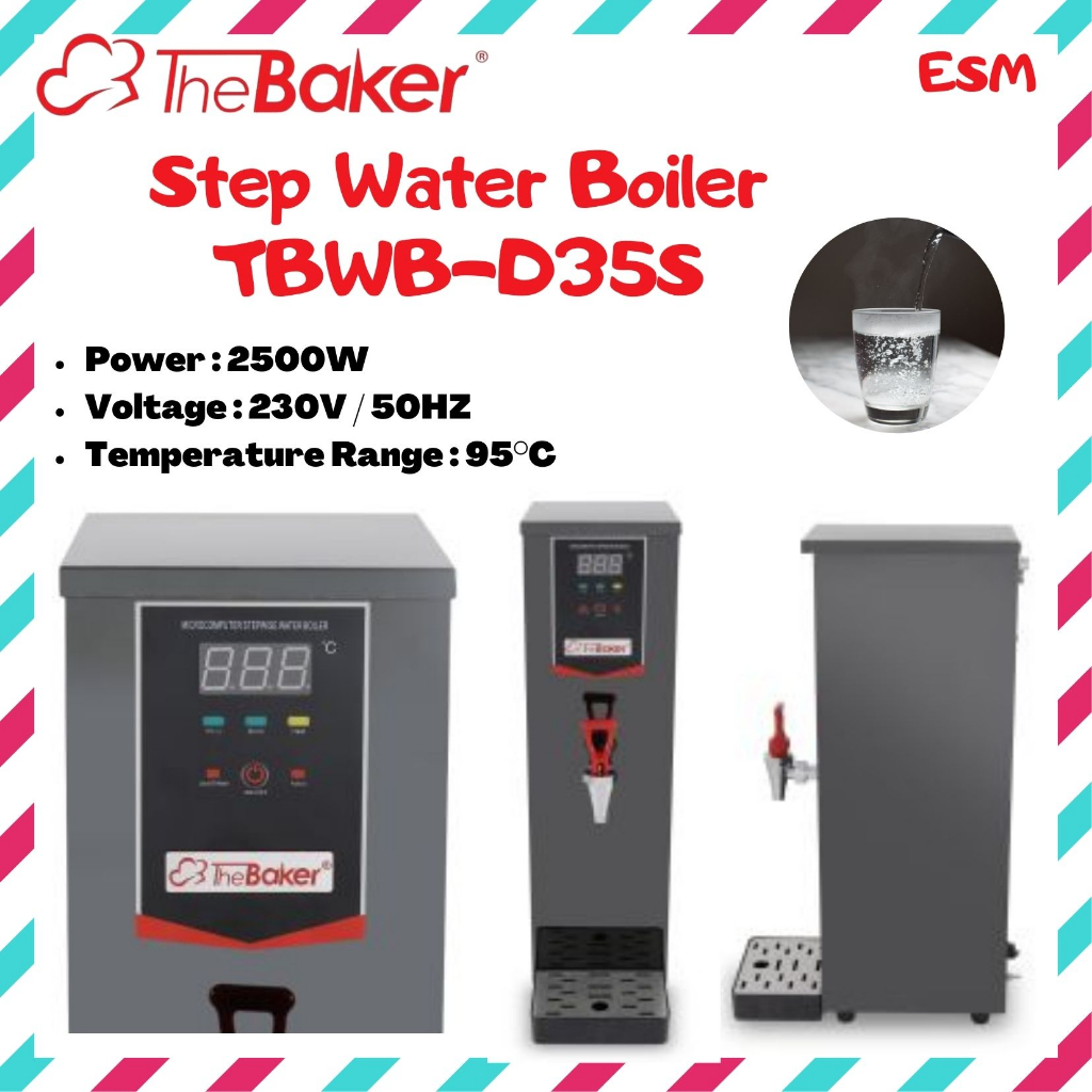 BAKER STEP WATER BOILER TBWB-D35S (35L/H) | Shopee Malaysia