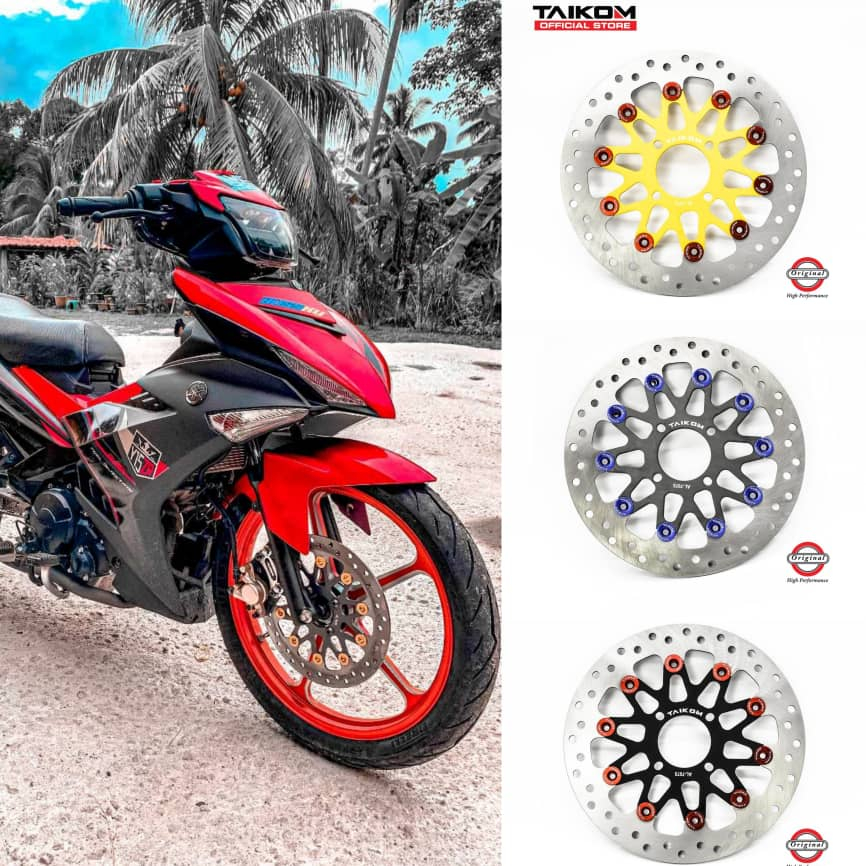 TAIKOM Racing KINGDRAG Design Front Disc Plate 267mm LC135 5S Y125ZR ...