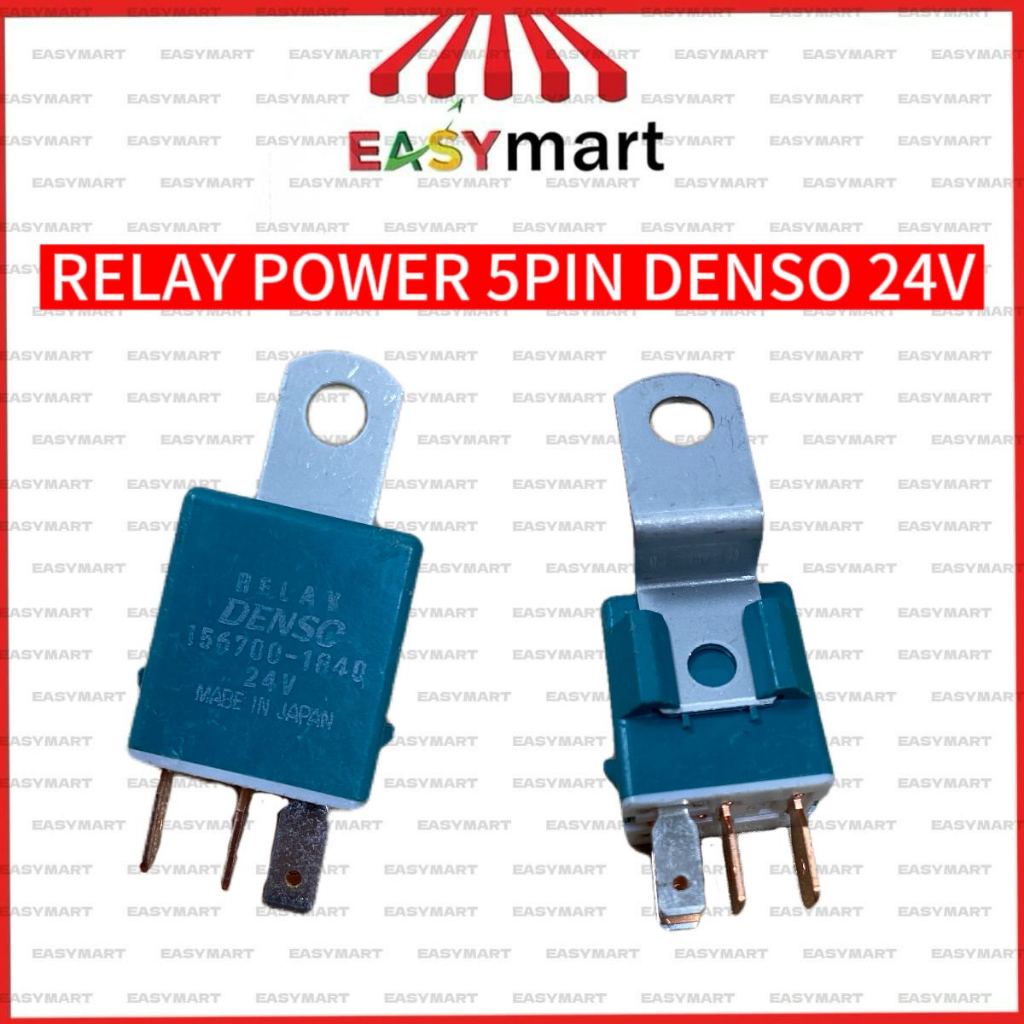Relay Power 5Pin DENSO 24V LORRY USE | Shopee Malaysia
