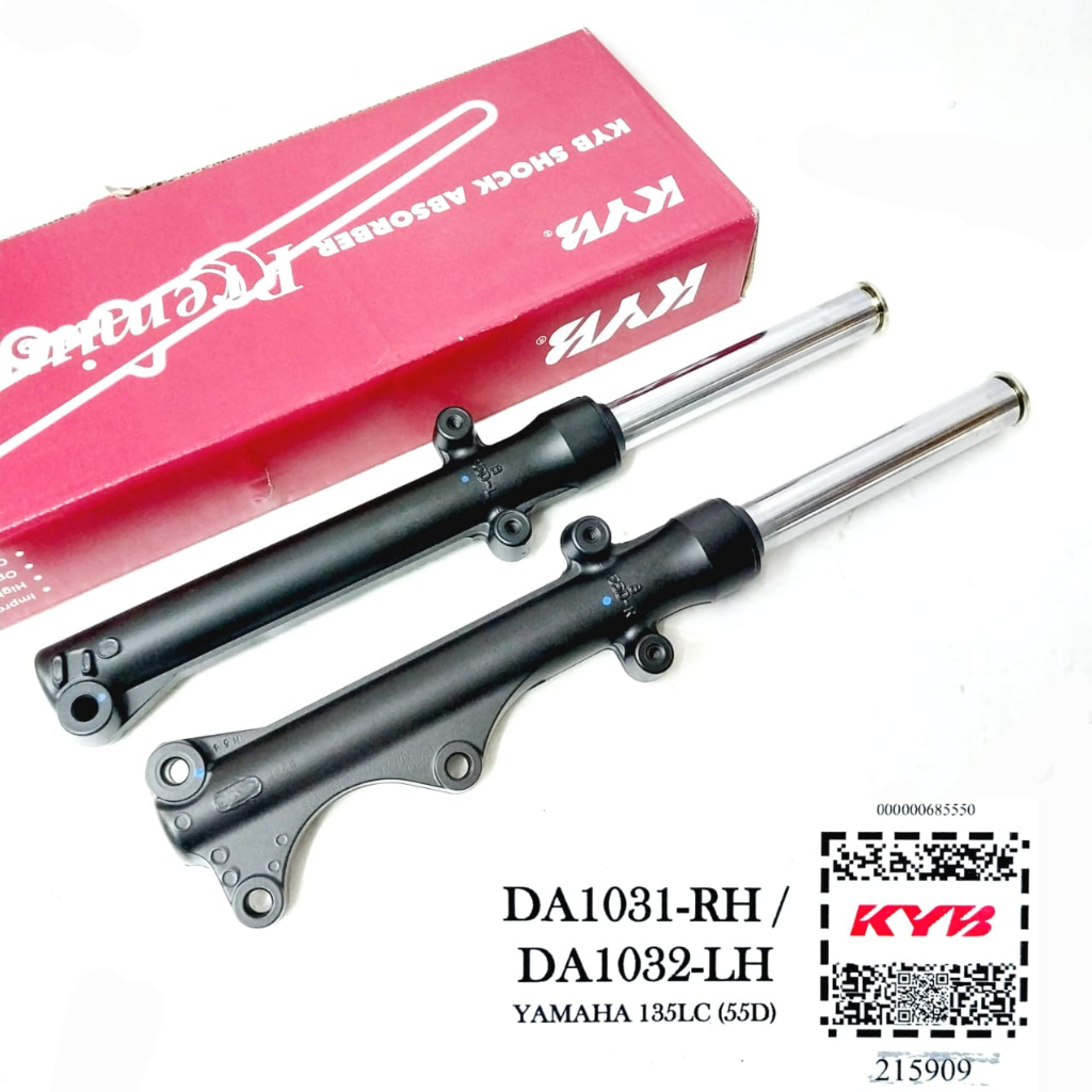 KYB Front Fork Assy for Motorcycle Yamaha LC135 (55D) Original | Shopee ...