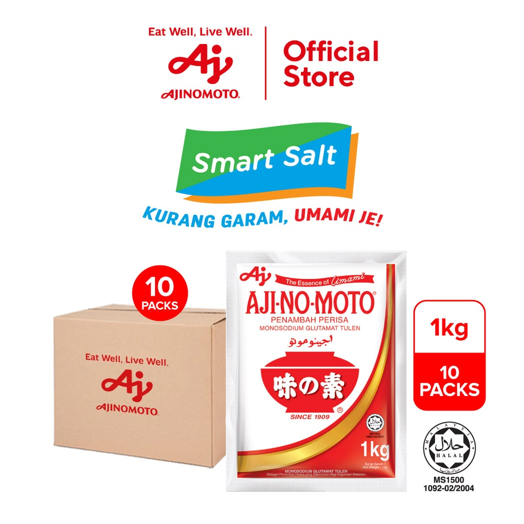 AJINOMOTO (1kg x 10 pack) | Shopee Malaysia