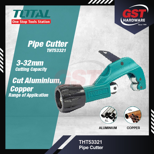 Total PVC Pipe Cutter Heavy Duty Cutter Pipe Pvc Poly Pipe Cutter Paip ...