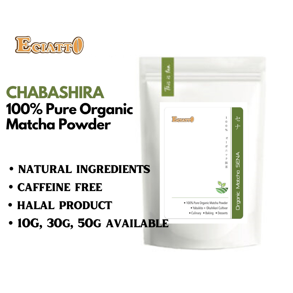 Chabashira Matcha Sena Matcha Powder Halal Matcha Powder Serbuk Latte ...