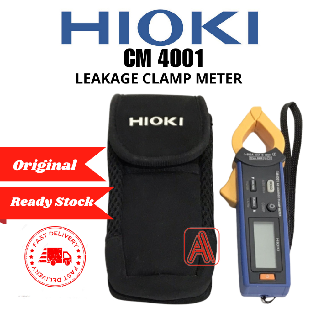 HIOKI CM4001 Leakage Clamp Meter -1 Year Warranty - Original | Shopee ...
