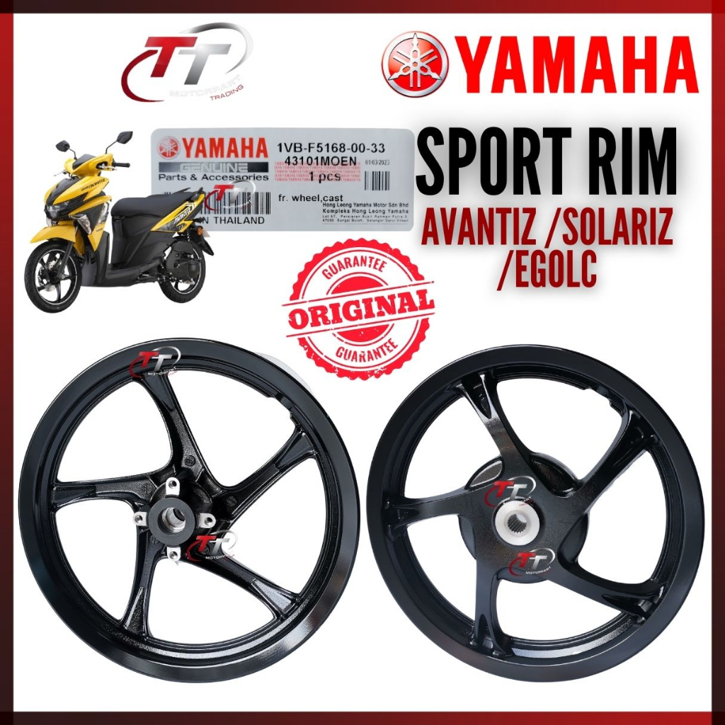 EGO AVANTIZ SOLARIZ EGOLC AVANTIS SOLARIS EGO LC FI Sportrim Cast Wheel Sport Rim Roda Front ...
