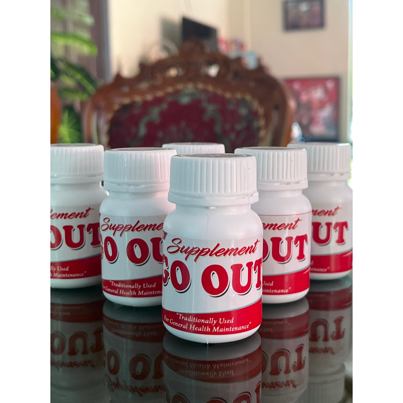 GO OUT SUPPLEMENT 15BIJI (GOUT, SAKIT SARAF, MULTIVITAMIN) | Shopee ...