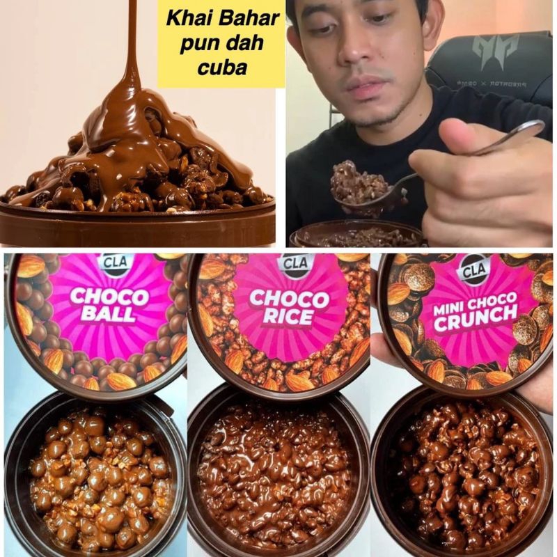 READY STOCK ! CHOCO ALBAB ( CHOCO RICE/CHOCO CRUCH/CHOCO BALL/CHOCO ...