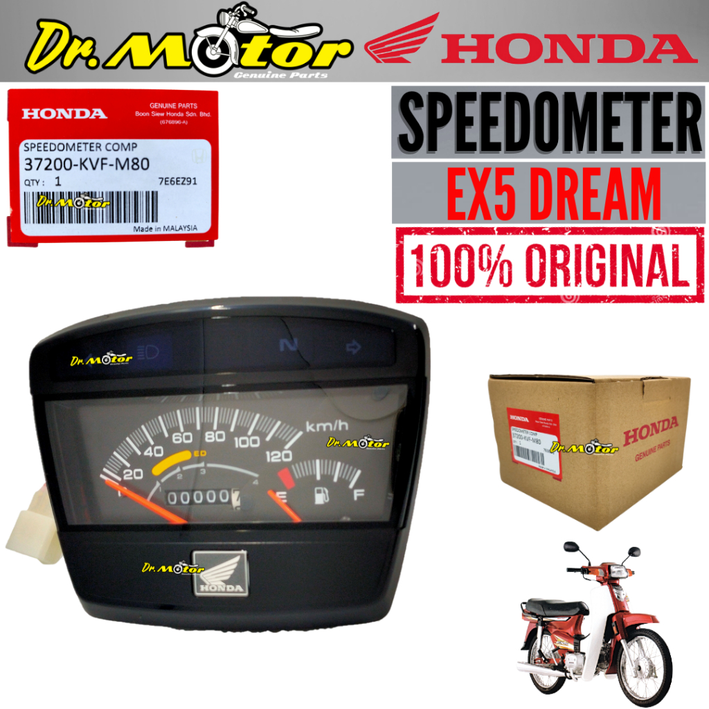 EX5 DREAM HONDA Speedometer Ori Speedo Meter Speed Miter Odometer Spid ...