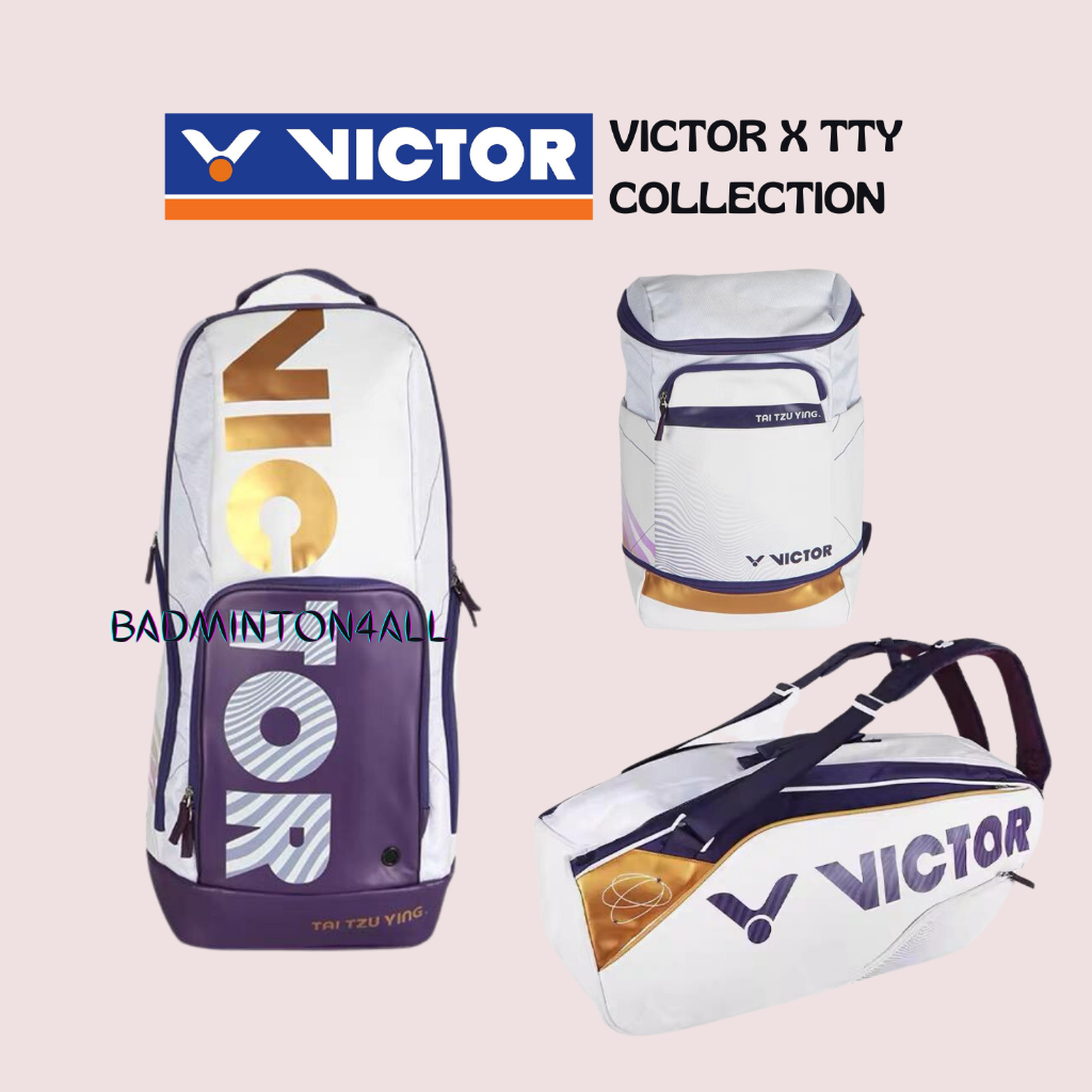 VICTOR X TTY COLLECTION BADMINTON TOURNAMENT BAG BACKPACK | Shopee Malaysia