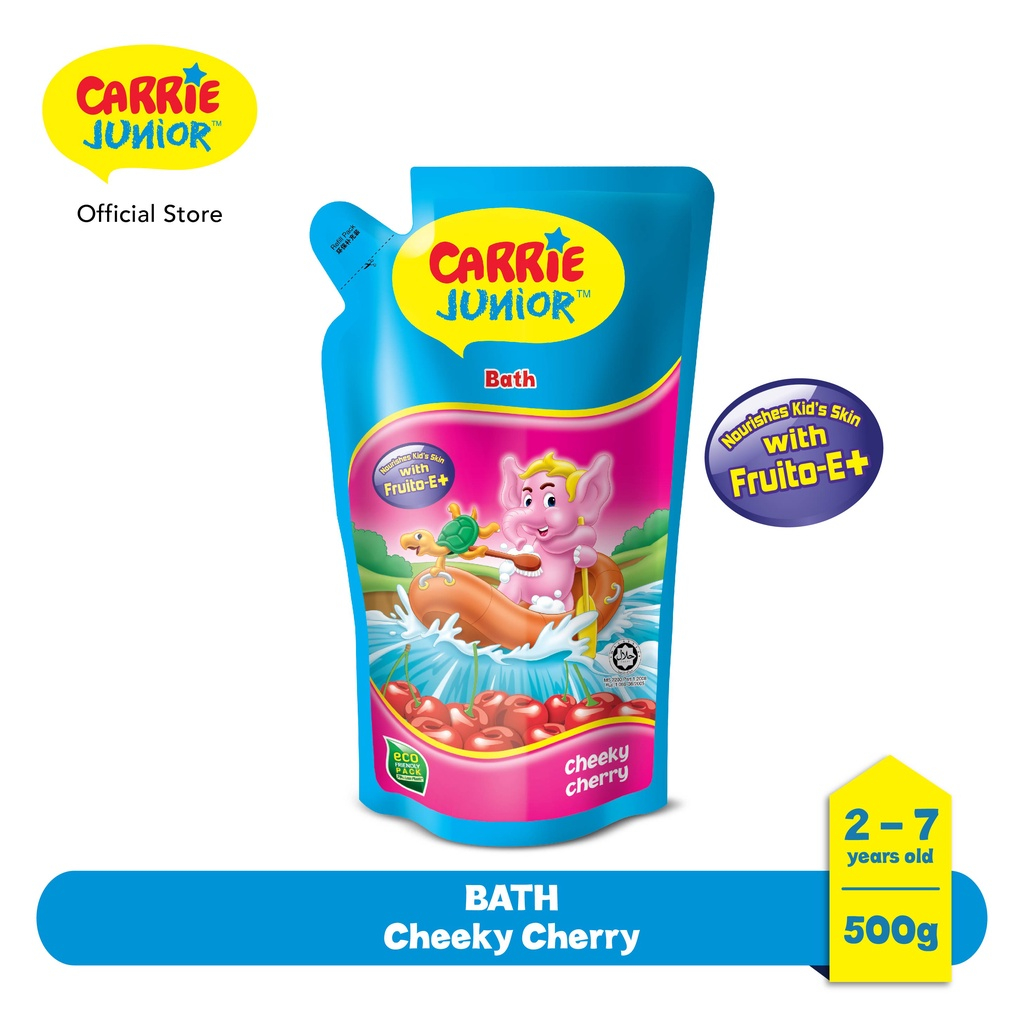 CARRIE JUNIOR Bath - Cheeky Cherry 500g | Nourishing & Moisturising ...