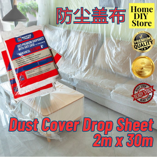 Dust Cover Drop Sheet For Furniture | Shopee Malaysia