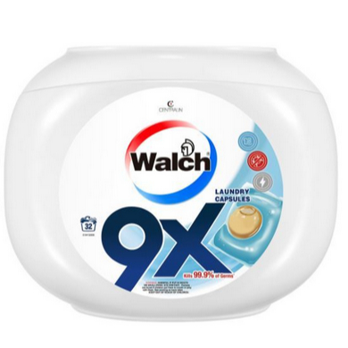 Walch 9x Antibacterial Laundry Capsules 12g*32pcs | Shopee Malaysia