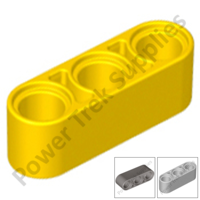 Lego Technic Compatible - Liftarm Thick 1 x 03 w/ Pin Holes - 32523 ...