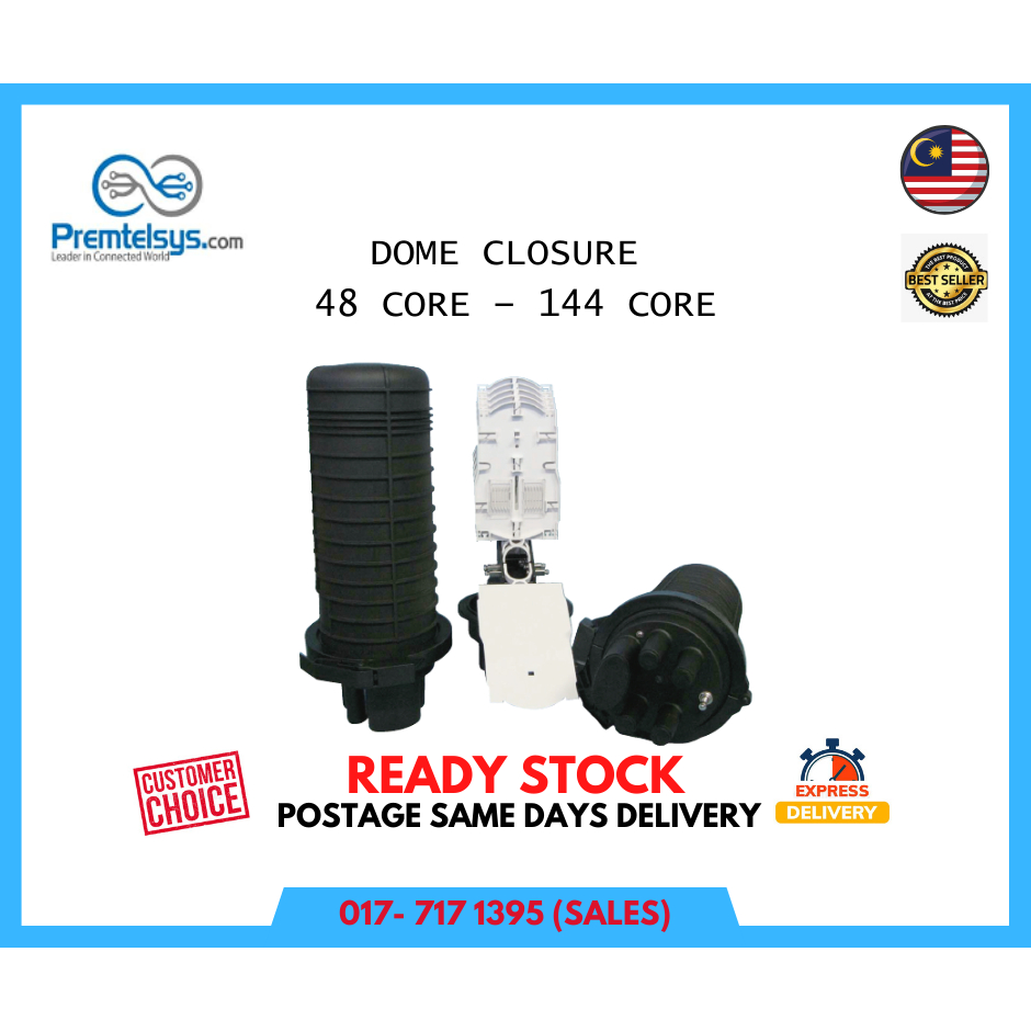 Dome Closure 48core 144Core Fiber Optic | Shopee Malaysia