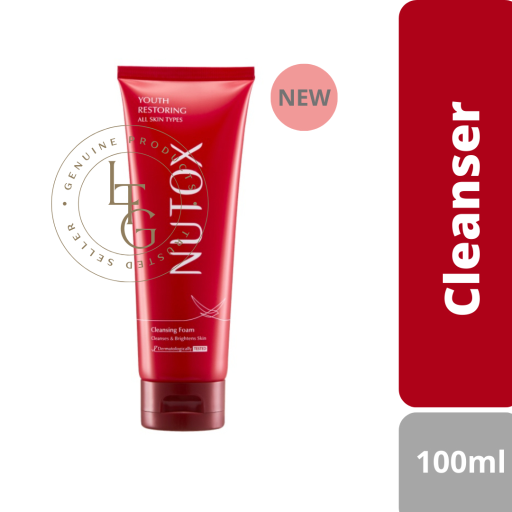 [100% Genuine | New Packaging] NUTOX Youth Restoring Cleansing Foam ...