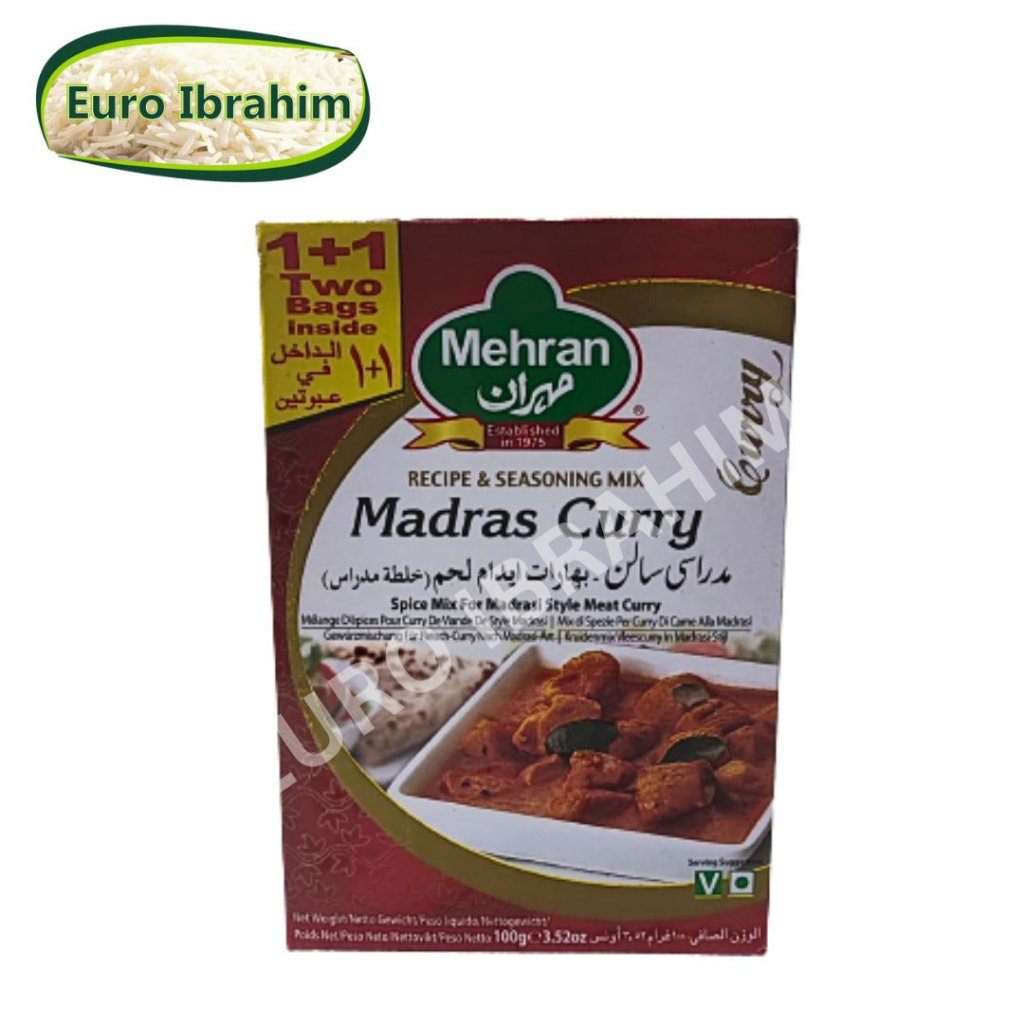 Mehran Madras Curry Masala 100g | Shopee Malaysia