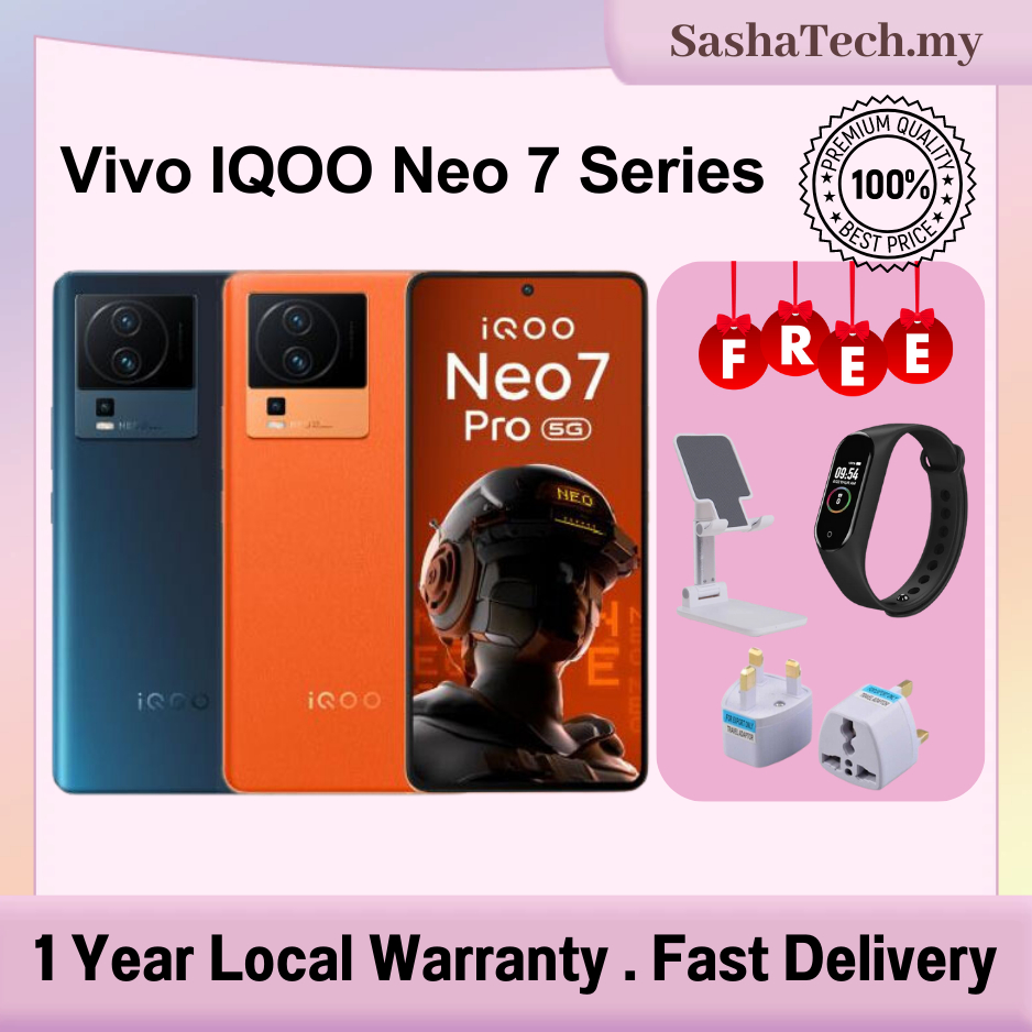 [NEW MODEL] Vivo IQOO Neo 7 Mediatek Dimensity 9000+ / Origin OS Ocean / 120W Fast Charging ...