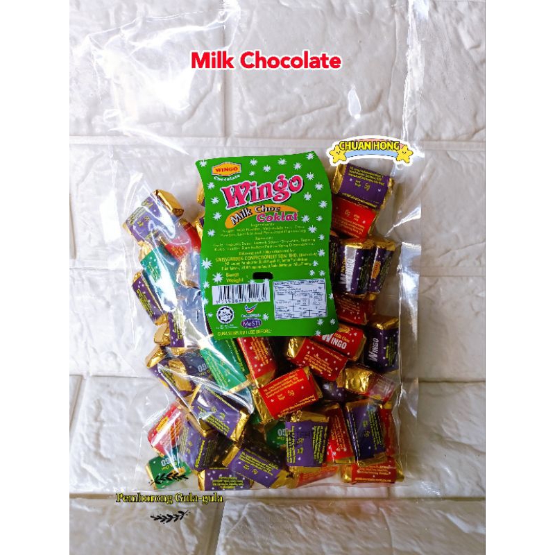 WINGO Mini Golden Chocolate Bar 600g / 90pcs+- | Shopee Malaysia