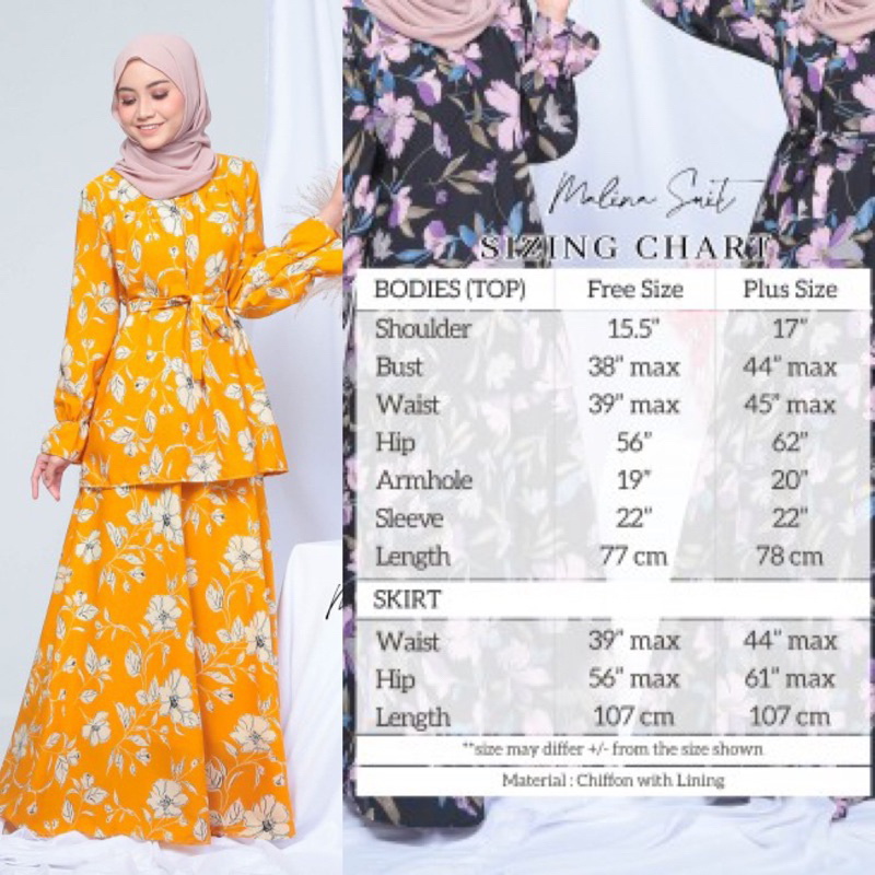 (S-XL) YELLOW MUSTARD KUNING TEMA BAJU KURUNG MODERN BAJU BRIDESMAID ...