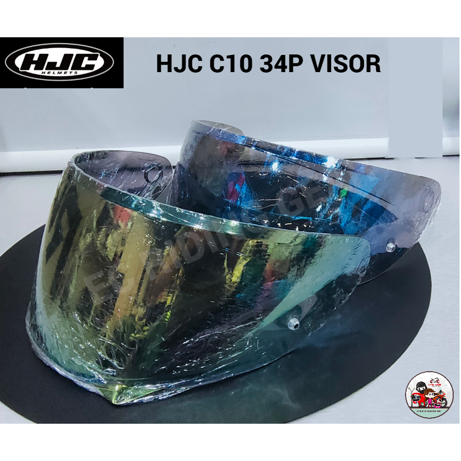 ORIGINAL HJC 34P C10 VISOR READY STOCK FULL FACE C10 | Shopee Malaysia