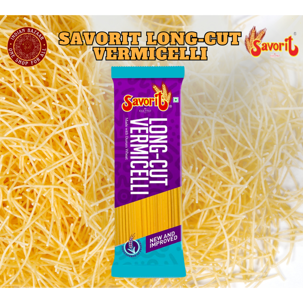 SAVORIT Vermicelli/Semiya/Semia Payasam - Long Cut/Short Cut/Roasted ...