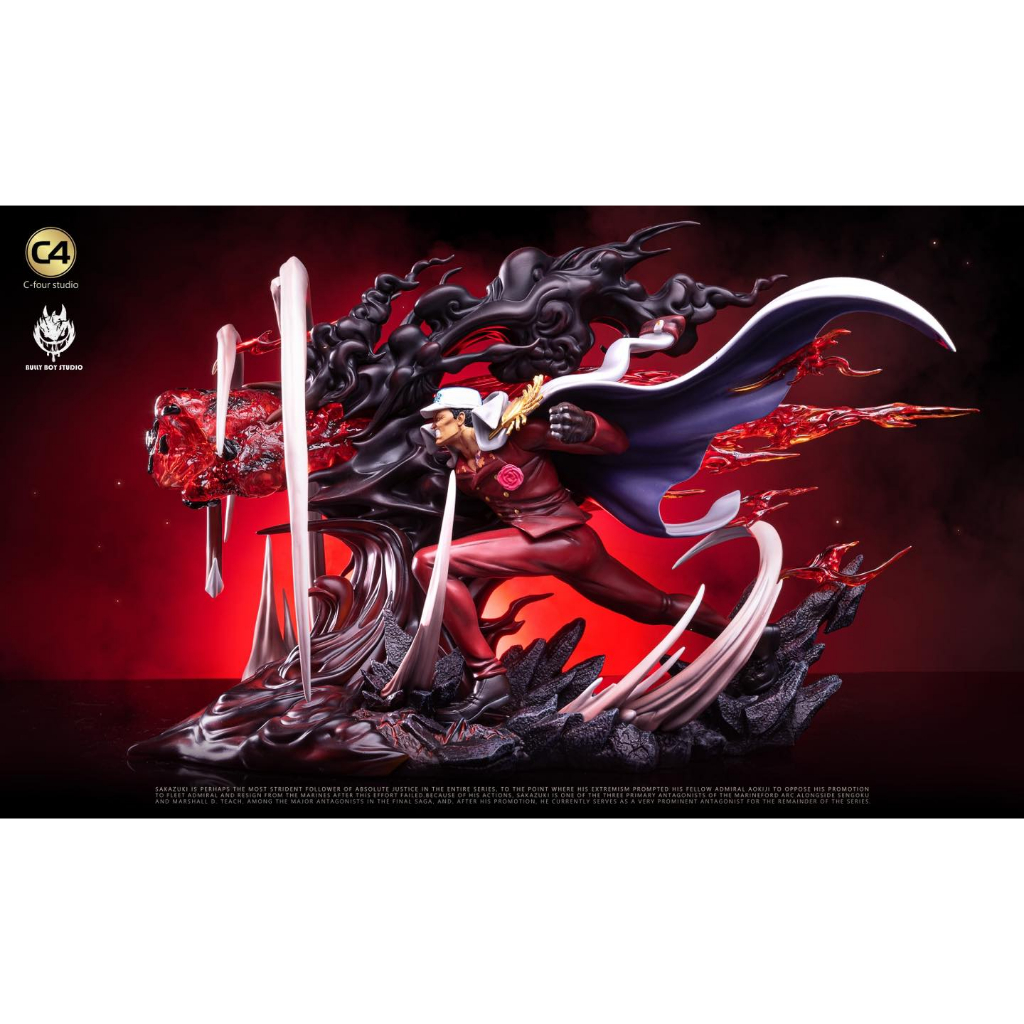 BBS x C4 Studio - Versus Series 01 - Akainu GK Figure Worldwide ...