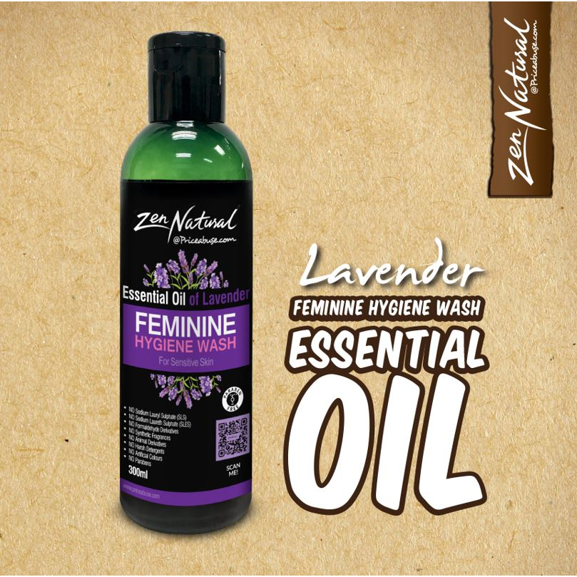 Zen Natural Lavender Feminine Hygiene Wash ( 300ml ) | Shopee Malaysia