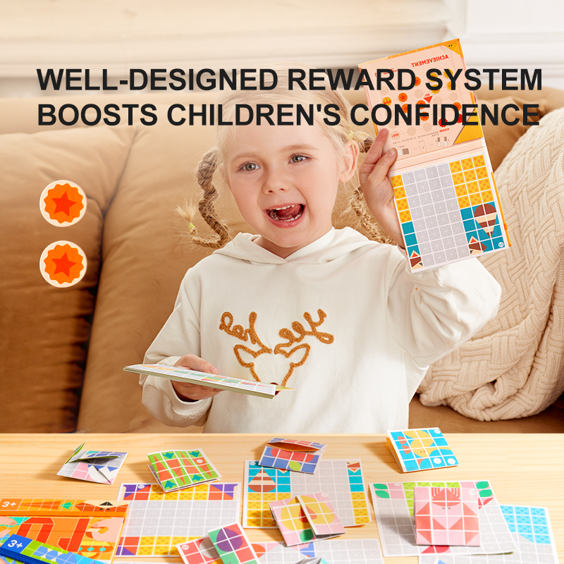 Mideer Origami Board Paper Folding Game - Versatile Geometry Papercraft ...